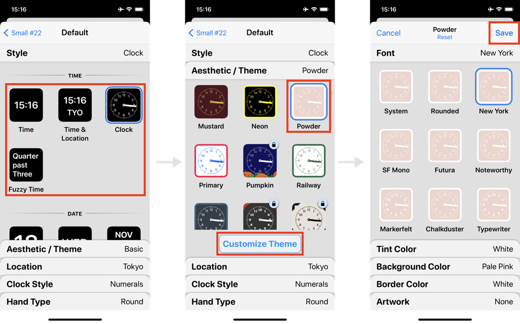 Widgetsmith（ウィジェットスミス）の使い方。ホーム画面アレンジアプリ